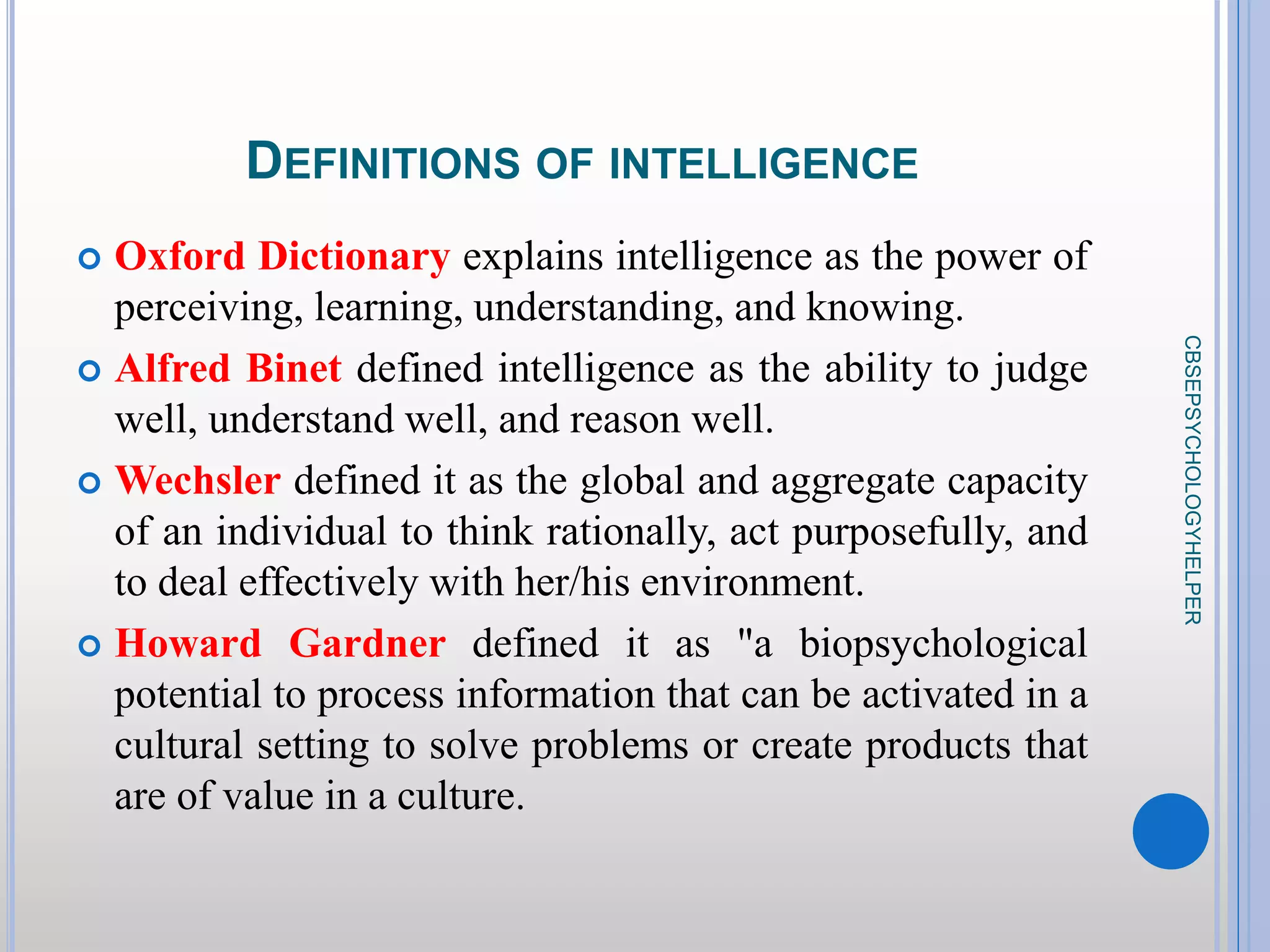 Variations in psychological attributes | PPTX