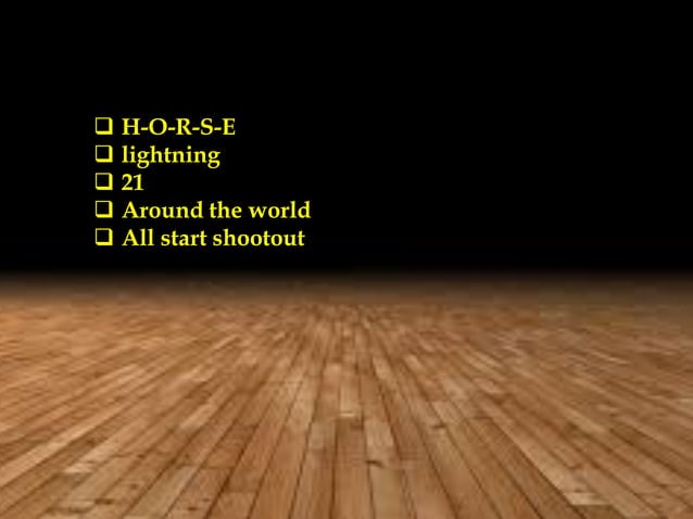 Variations Of Basketball For Family Fun | PPT