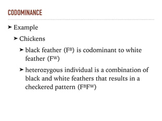 Variations on Mendel's Law | PDF