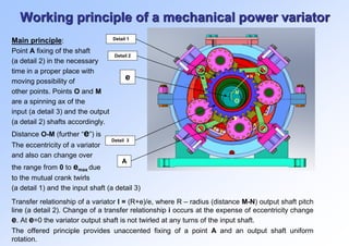 New generation of mechanical power VARIATORS | PDF