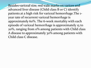 Variceal bleeding management | PPTX