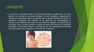 Varicela y exantema súbito | PPTX