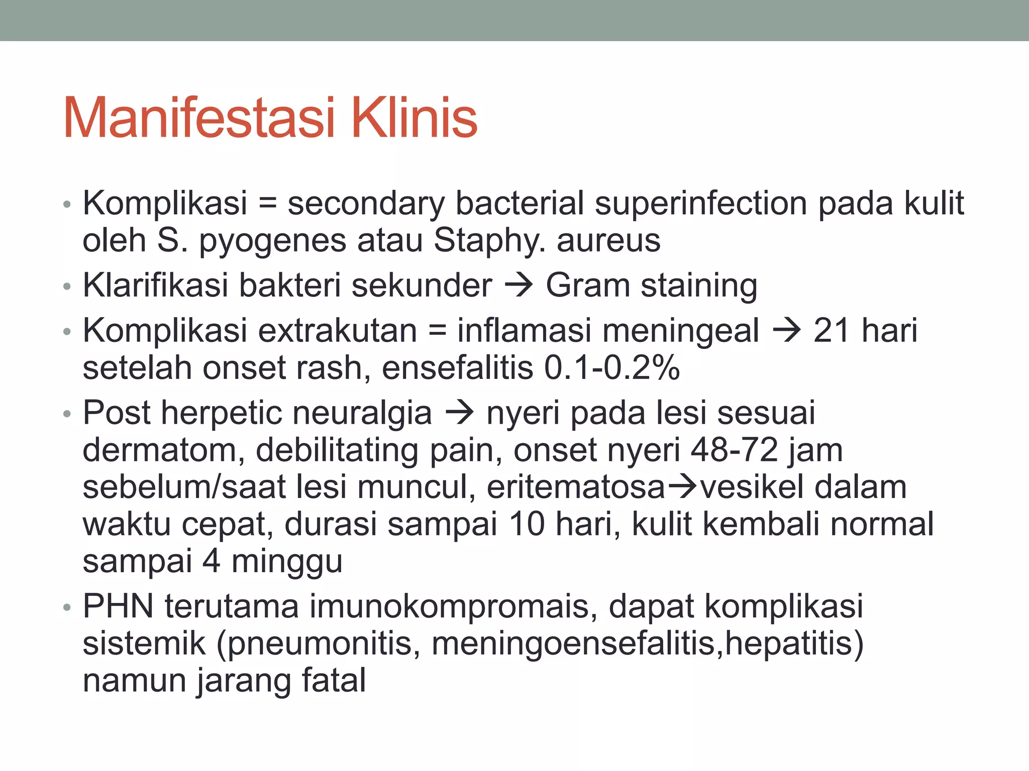 Infeksi Varicella Zoster dan Rubella | PPTX