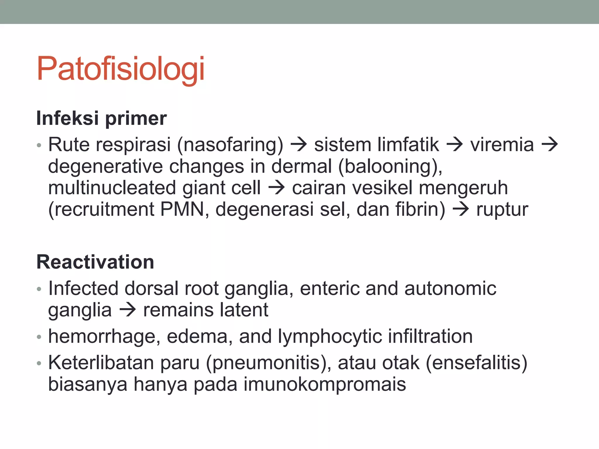 Infeksi Varicella Zoster dan Rubella | PPTX