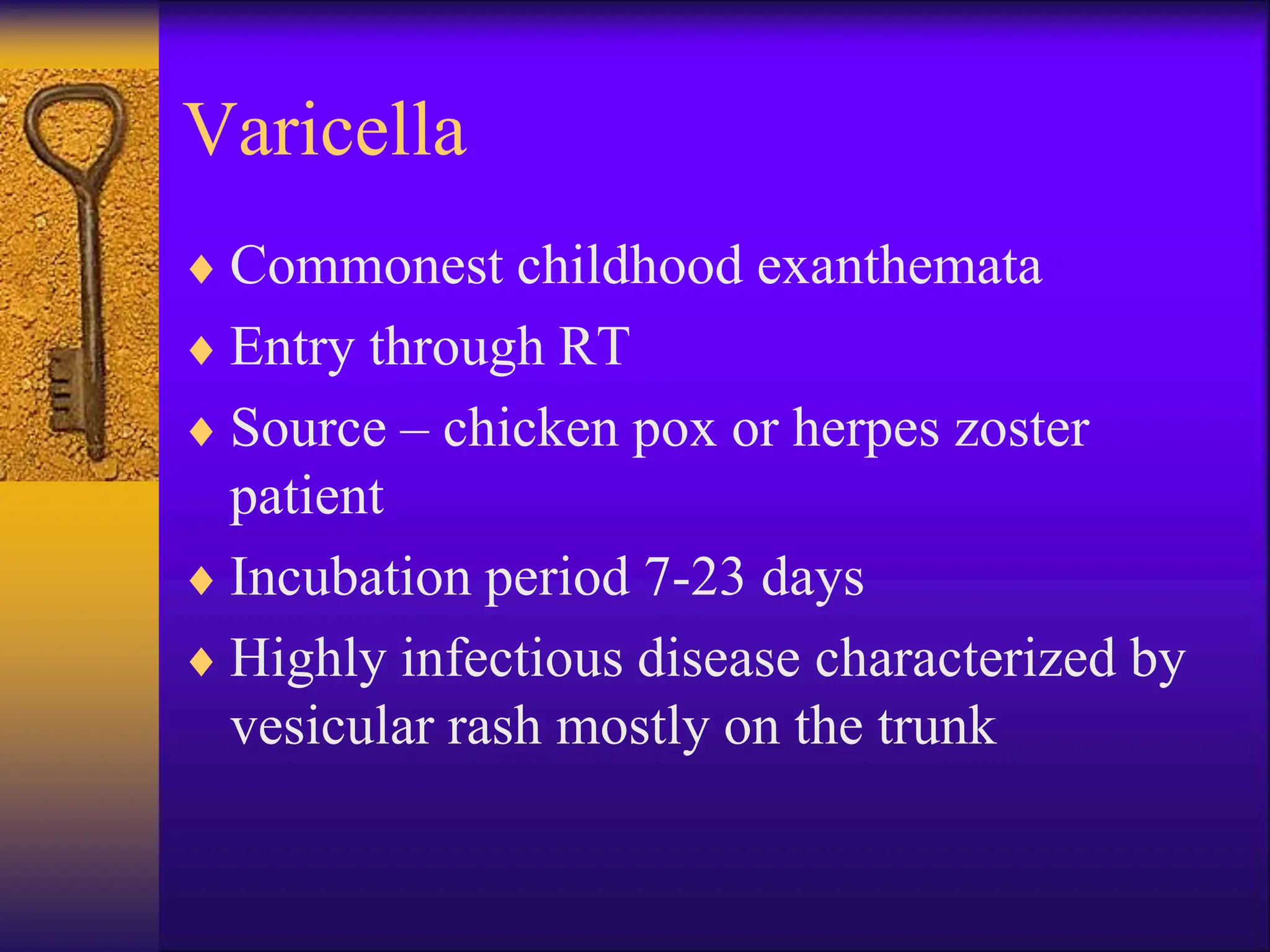 VARICELLA ZOSTER.ppt/ vzv/ chicken pox/ shingles | PPT