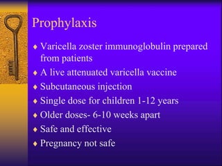 VARICELLA ZOSTER.ppt/ vzv/ chicken pox/ shingles | PPT