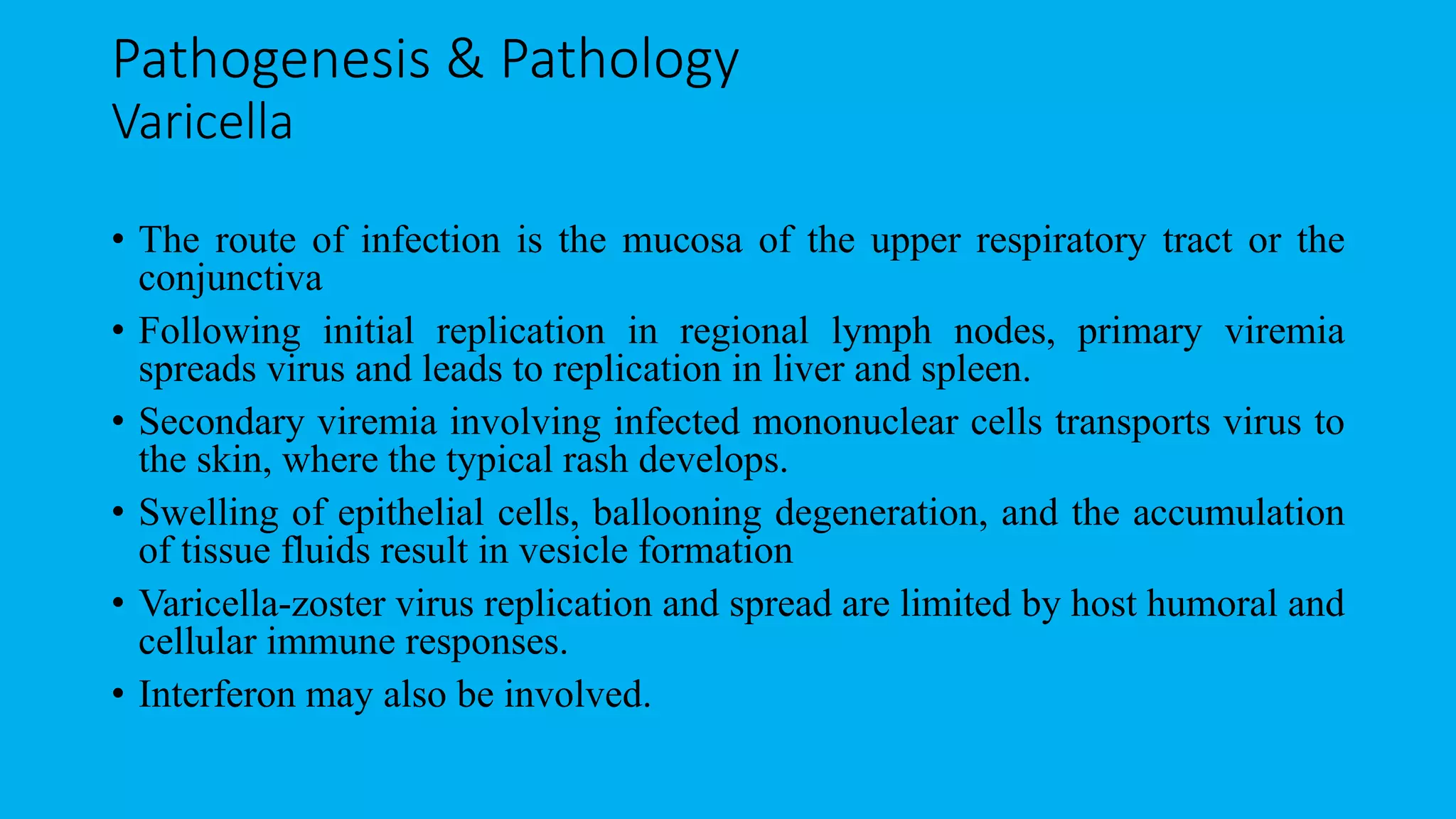 Varicella zoster virus | PPTX