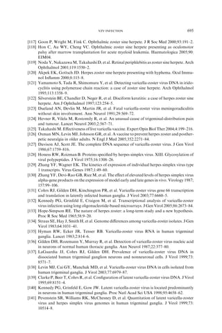Varicella zoster virus infection (1) | PDF
