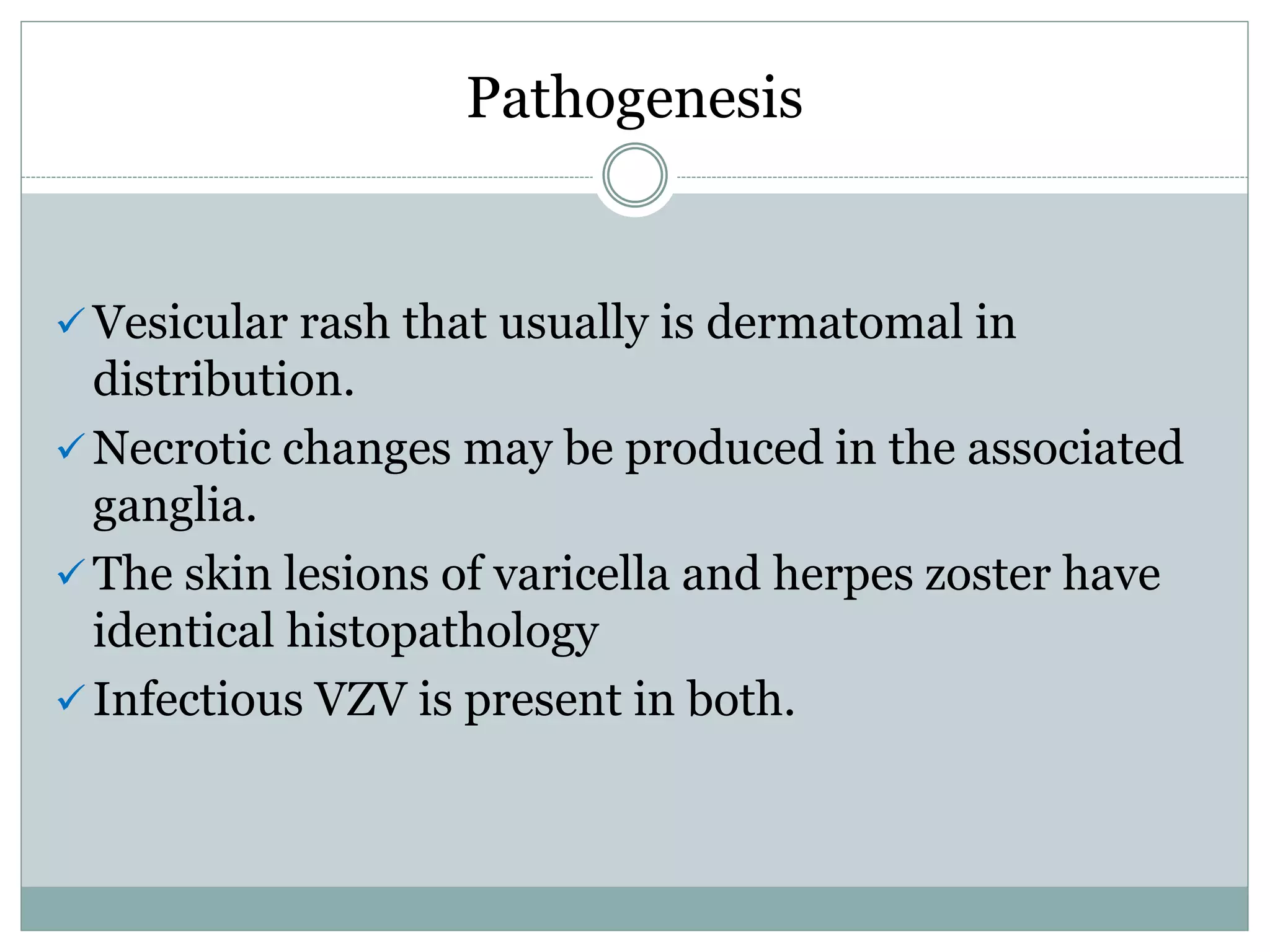 Varicella Zoster Virus Infections | PPTX
