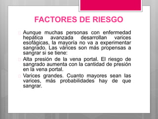 Varices esofágicas | PPTX