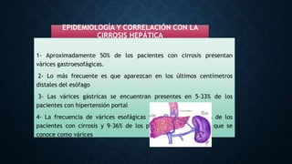 Varices esofágicas | PPTX