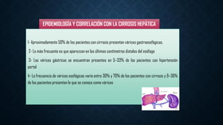 Varices esofágicas | PDF