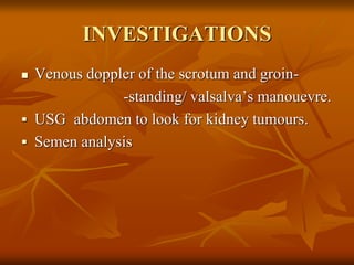 Varicocele | PPT