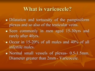Varicocele | PPT