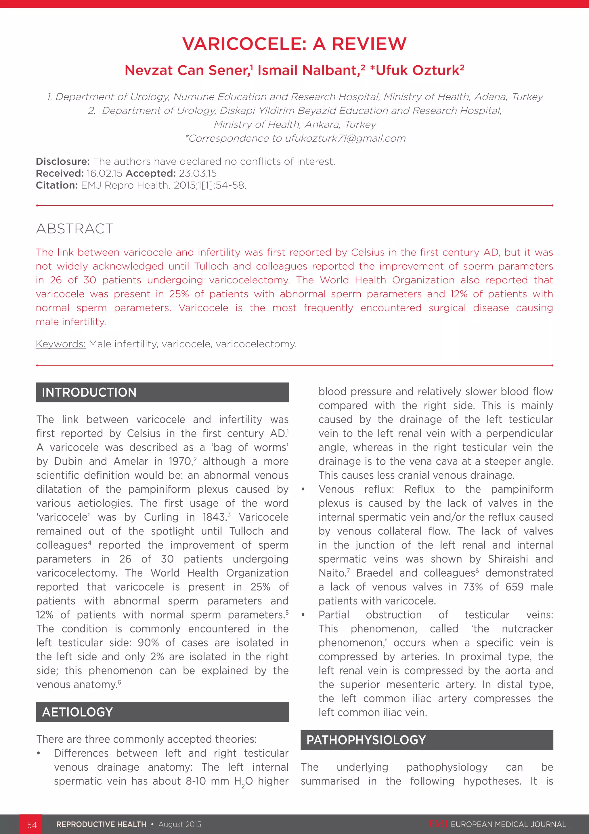 Varicocele a-review | PDF