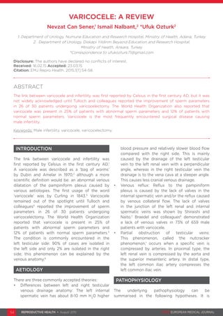 Varicocele a-review | PDF