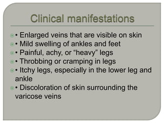 Varicose vein | PPTX