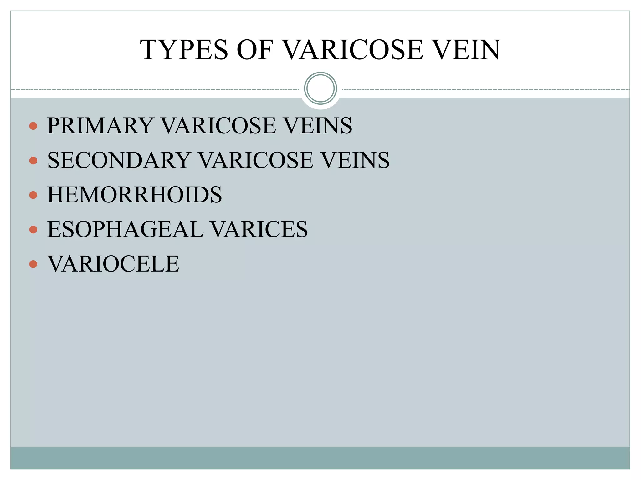 Varicose vein | PPT