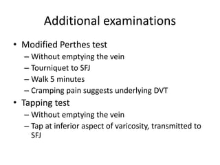 Varicose vein | PPTX