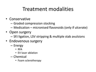 Varicose vein | PPTX