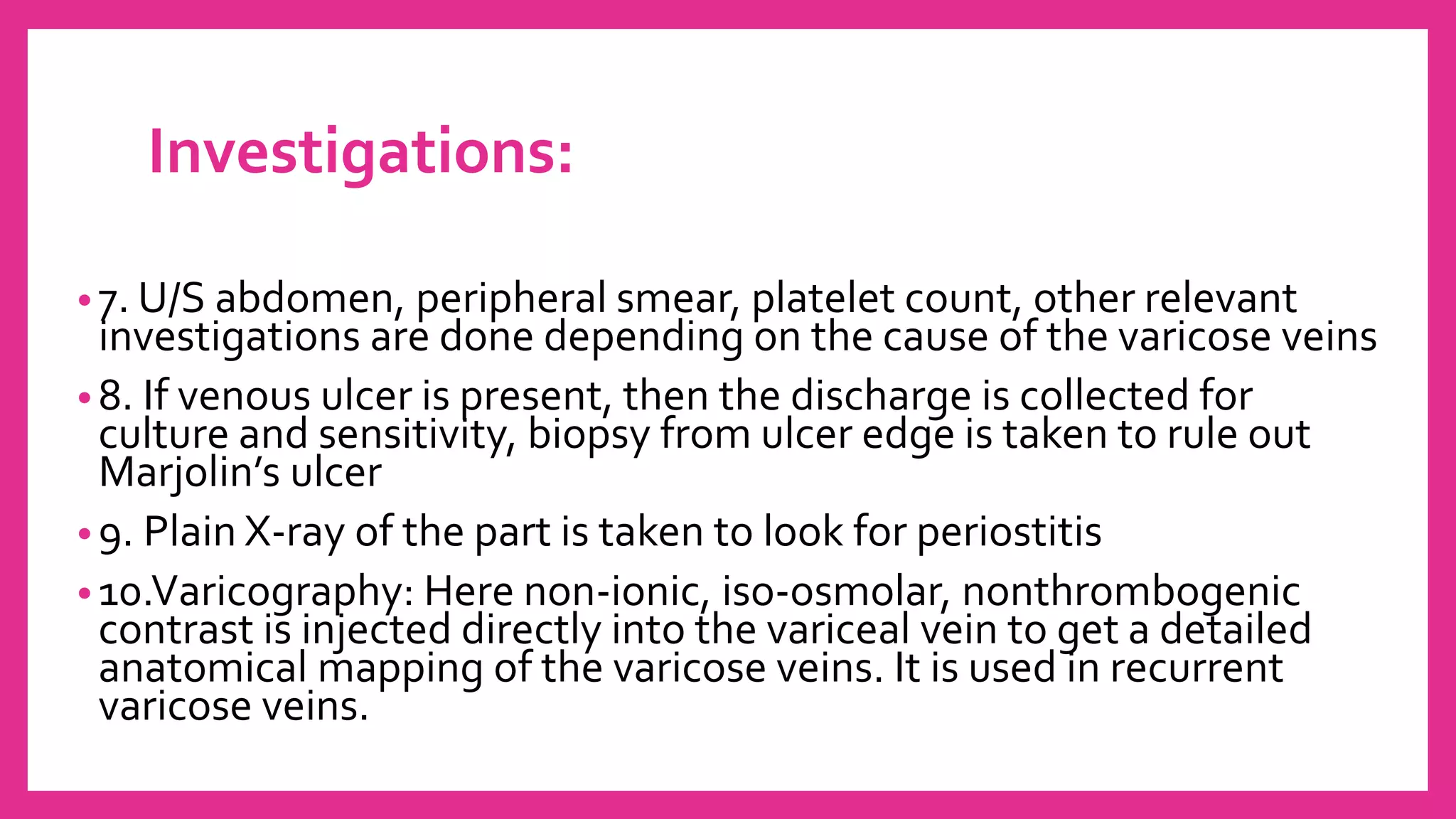 Varicose vein | PPT