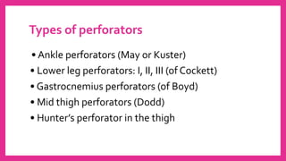 Varicose vein | PPTX
