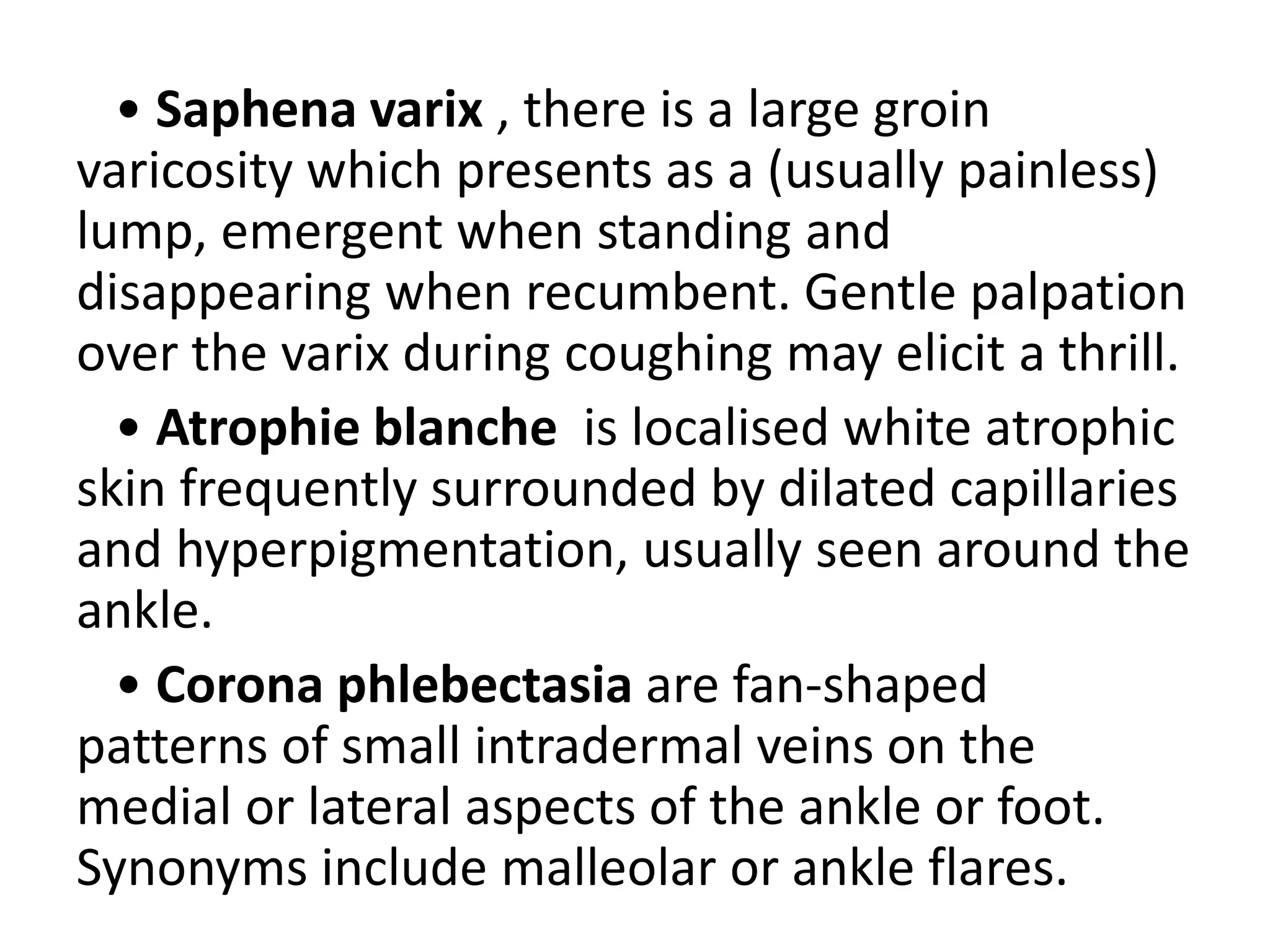 Varicose Vein and Venous Ulcer - Prof. Ri.pptx | Diseases and ...