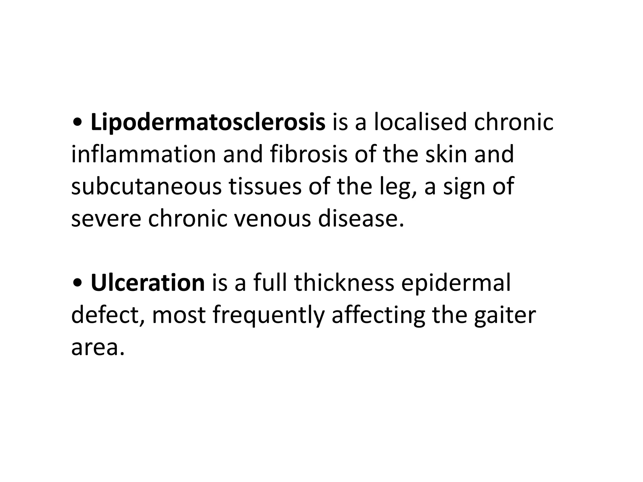 Varicose Vein and Venous Ulcer - Prof. Ri.pptx | Diseases and ...