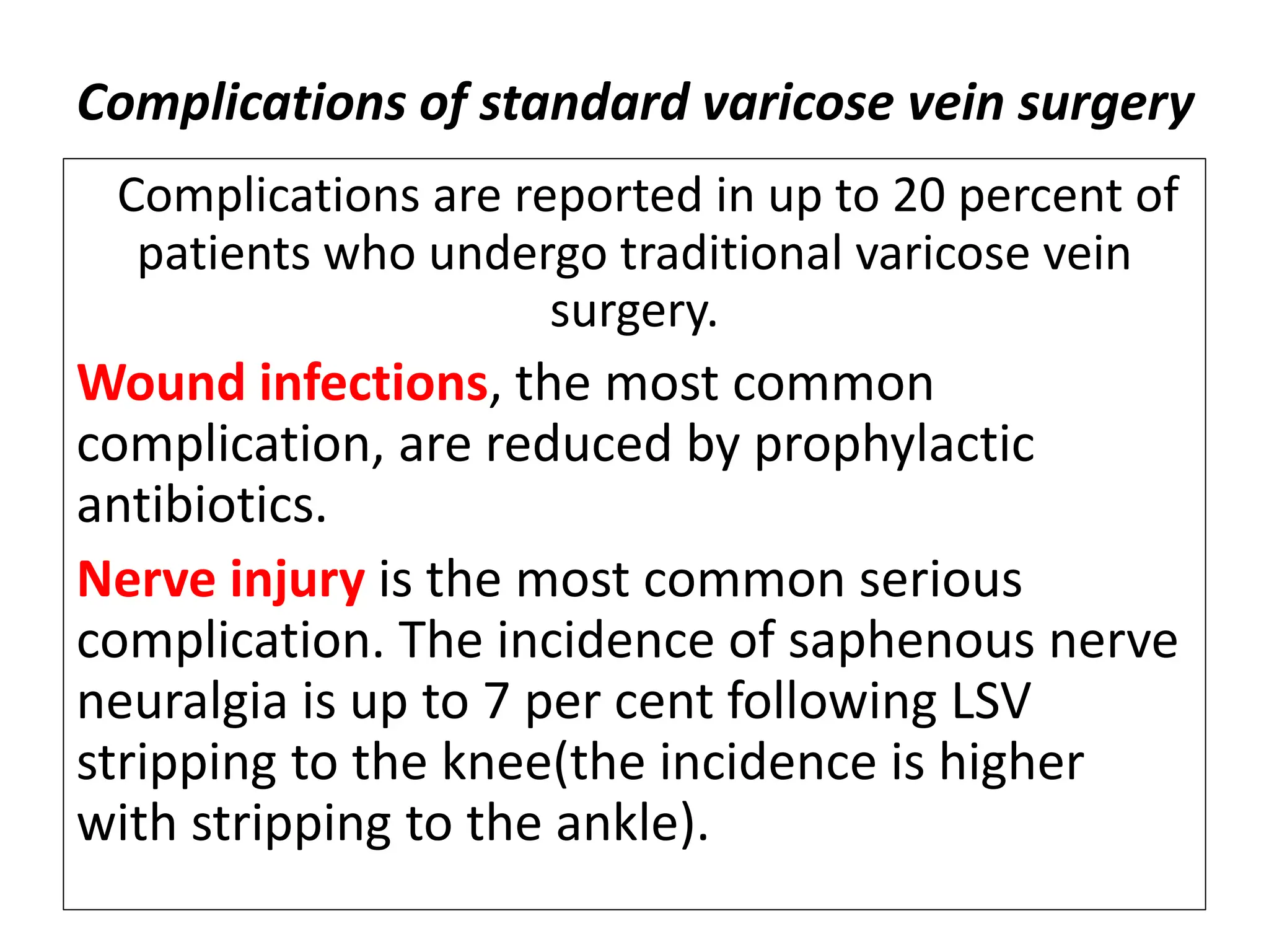 Varicose Vein and Venous Ulcer - Prof. Ri.pptx | Diseases and ...