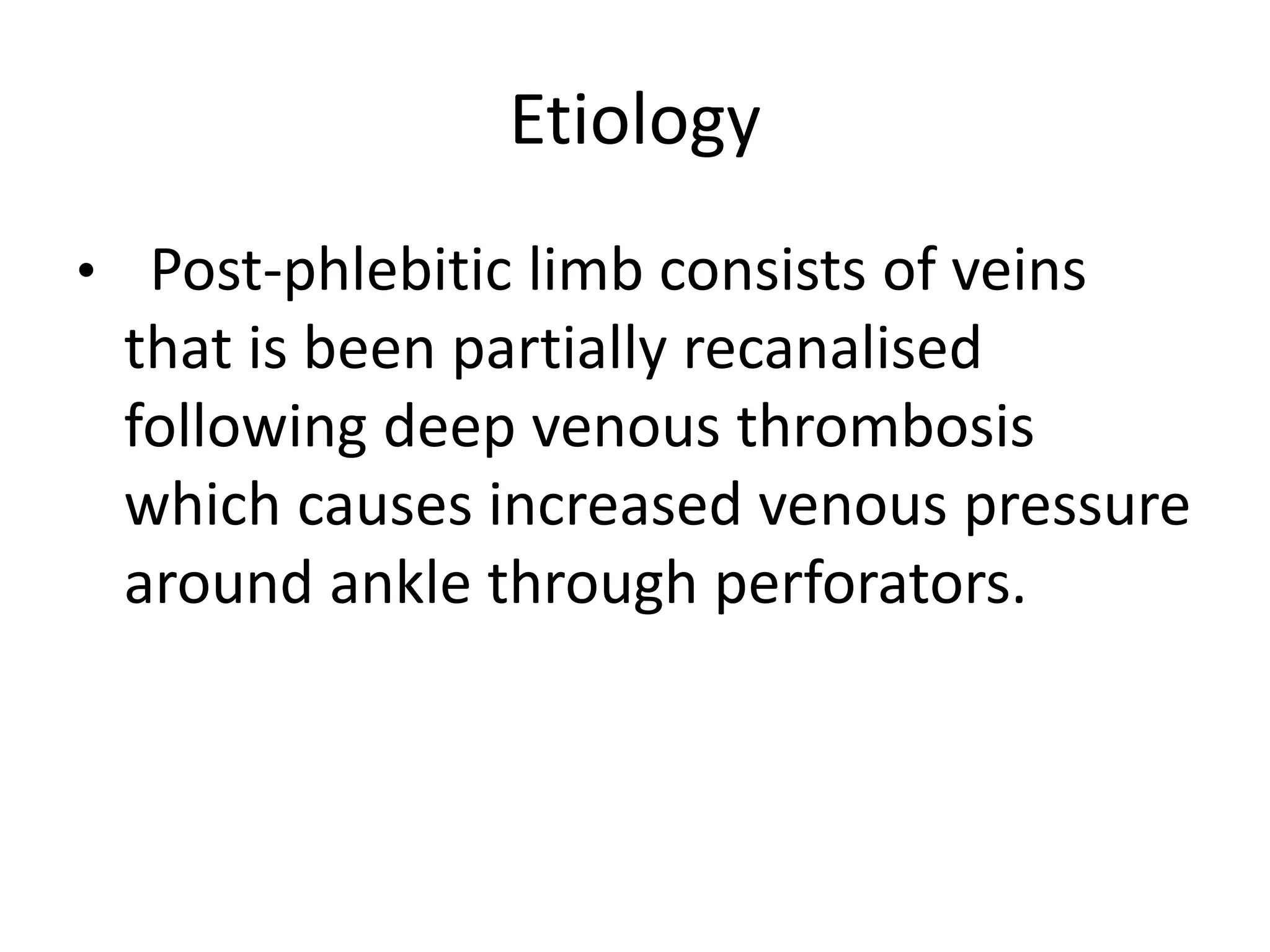 Varicose Vein and Venous Ulcer - Prof. Ri.pptx | Diseases and ...