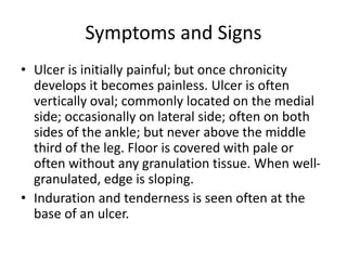 Varicose Vein and Venous Ulcer - Prof. Ri.pptx | Diseases and ...