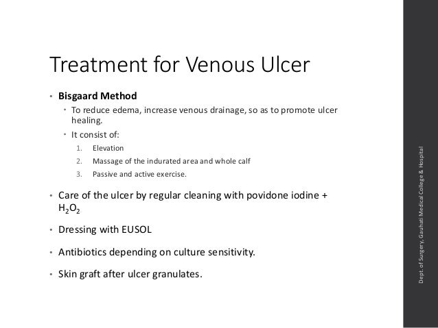 Case study on Varicose Veins & Venous Ulcers