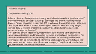 Chronic venous insufficiency (CVI) /Varicose Veins | PPTX