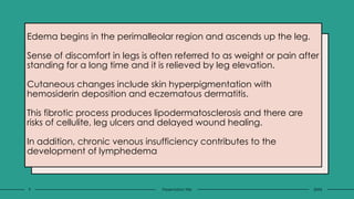 Chronic venous insufficiency (CVI) /Varicose Veins | PPTX