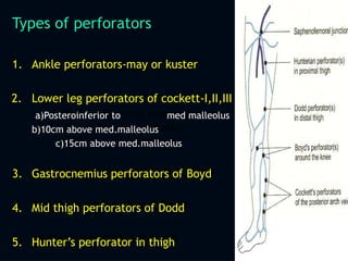 varicoseveins.pptx dr syed obaid professor of surgery | PPTX