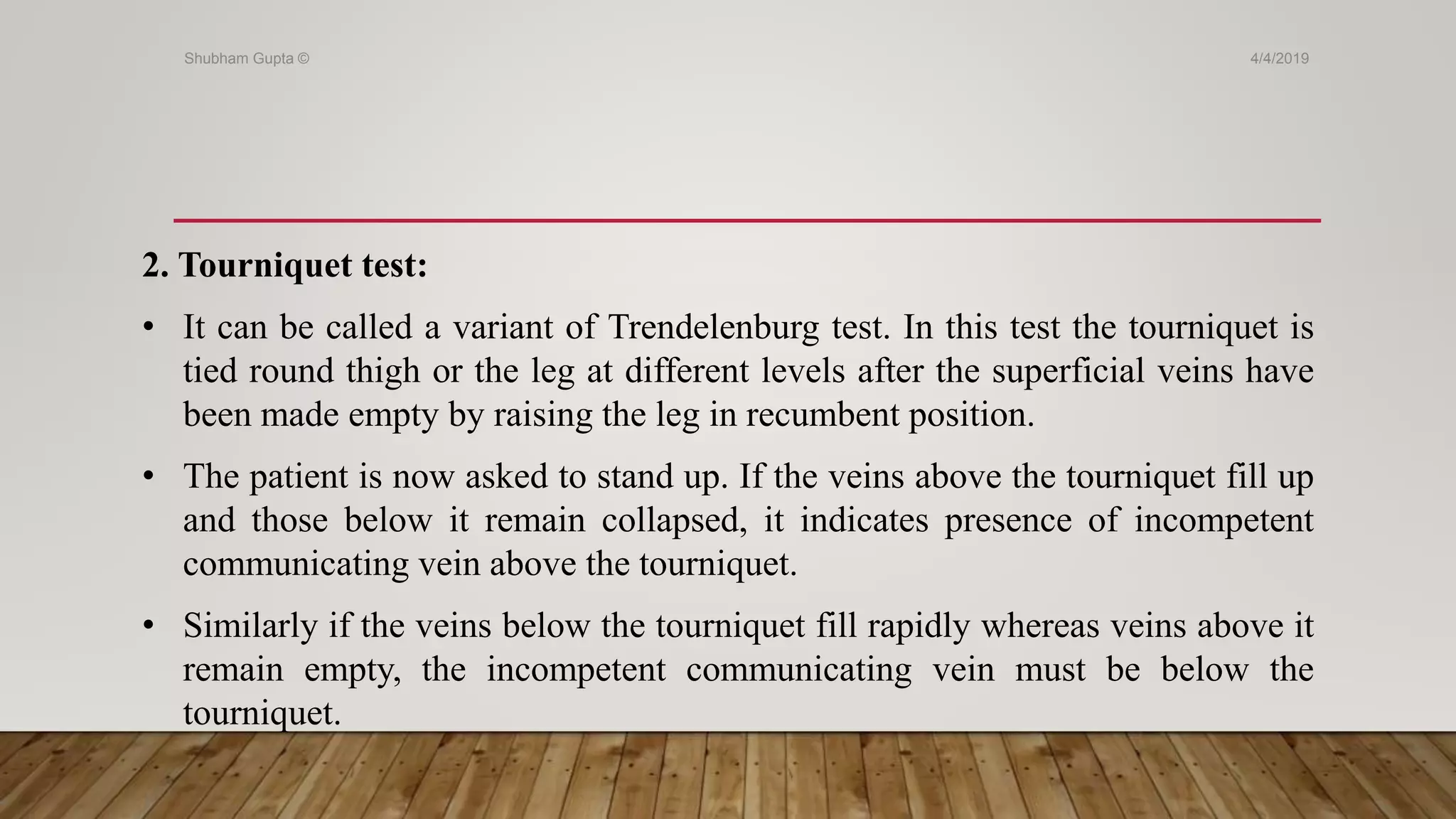 Varicose veins | PPTX