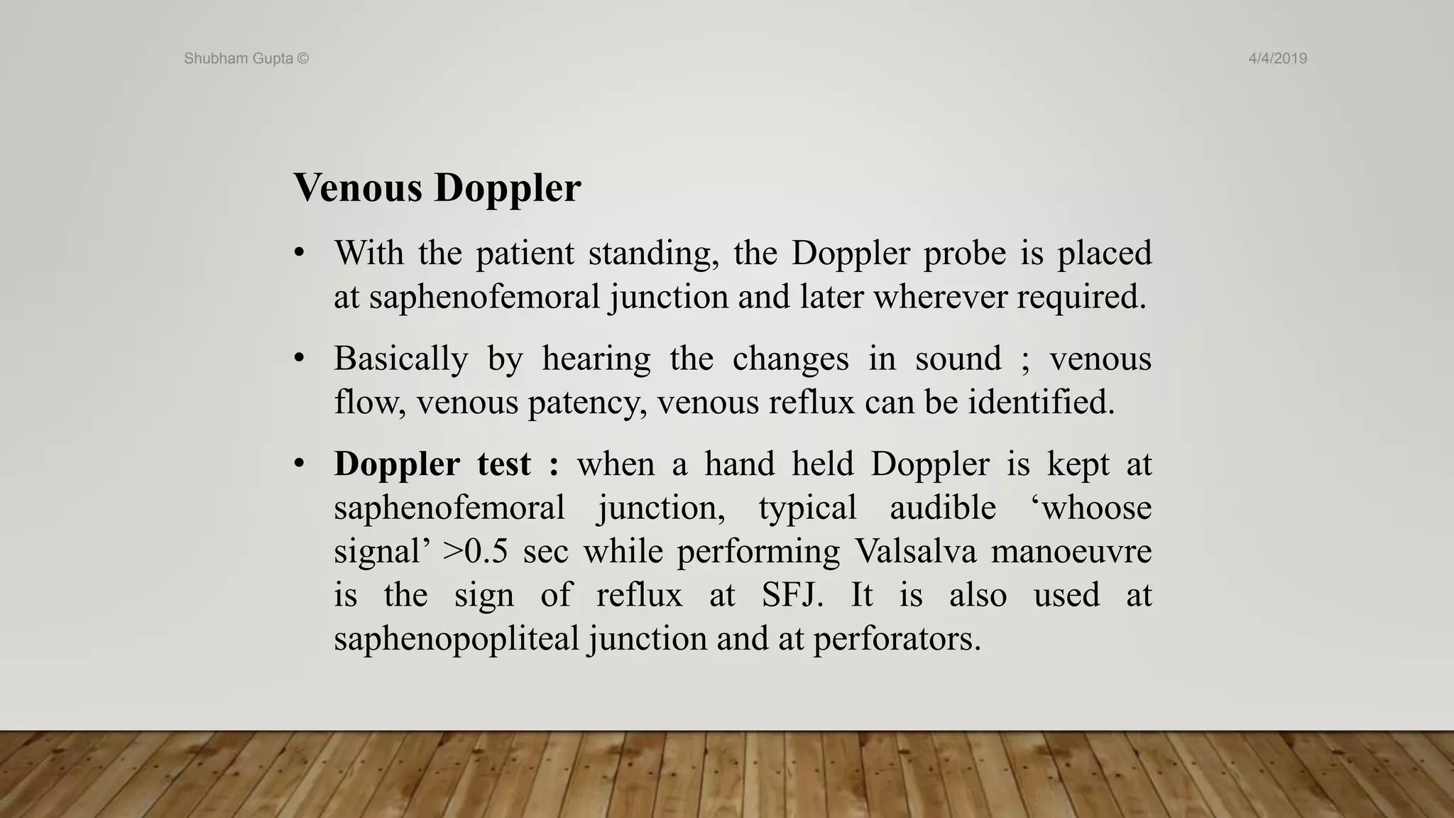 Varicose veins | PPTX