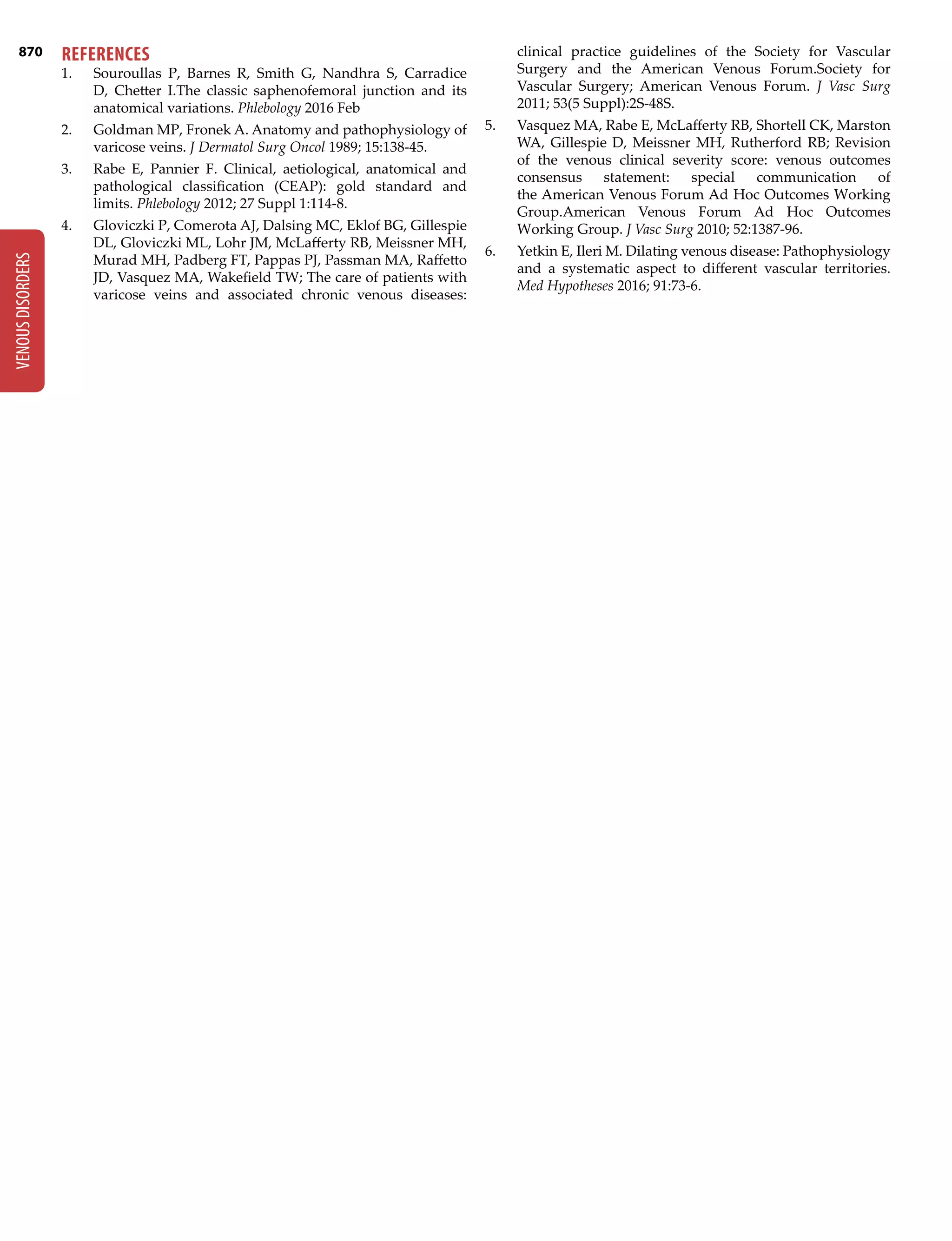 Anatomy, Physiology & Classification of Varicose Veins | PDF