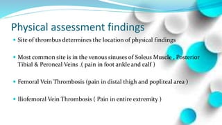 VARICOSE VEINS & DEEP VENOUS THROMBOSIS.pptx