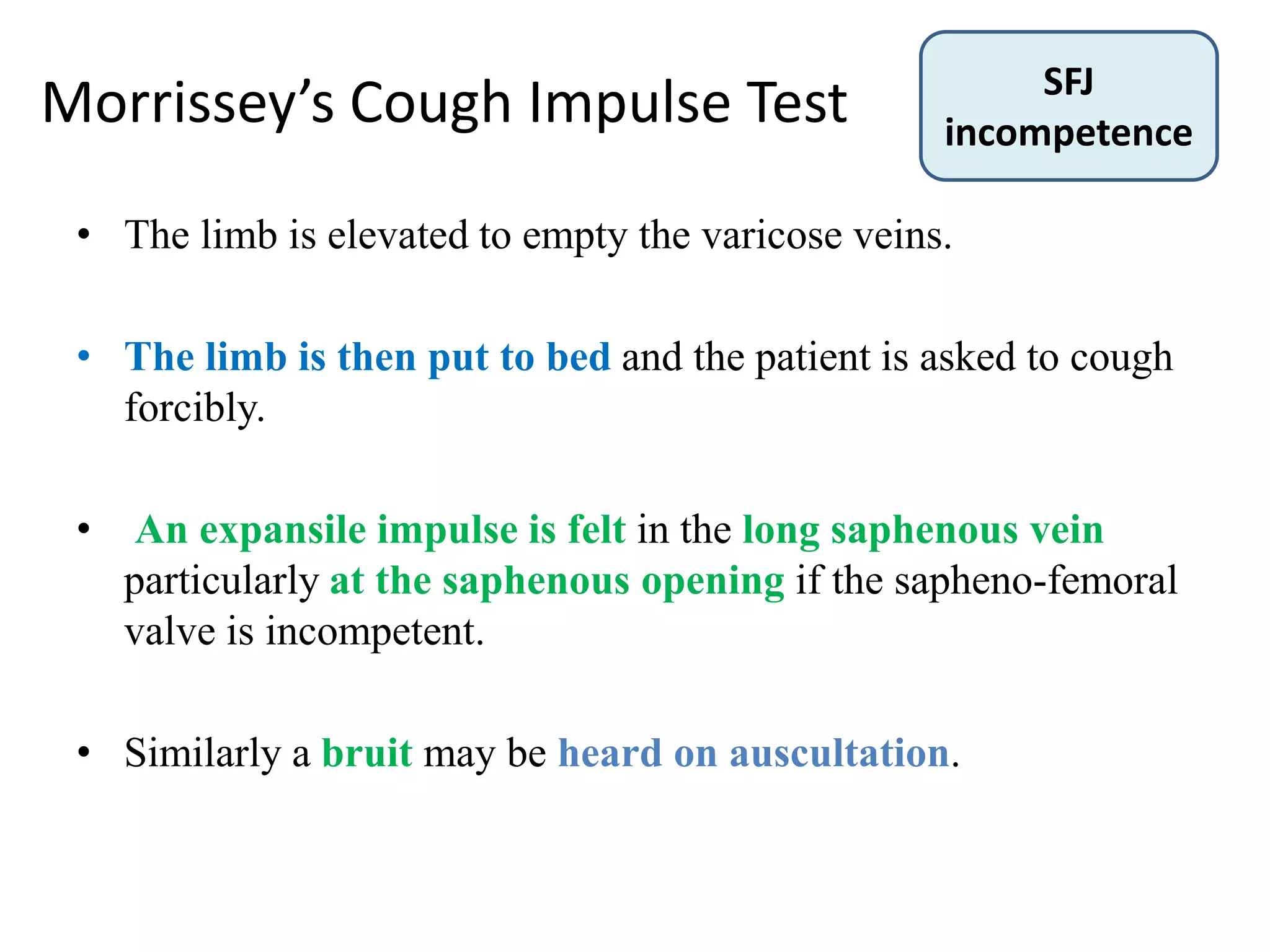 Varicose vein, Venous ulcer.pptx