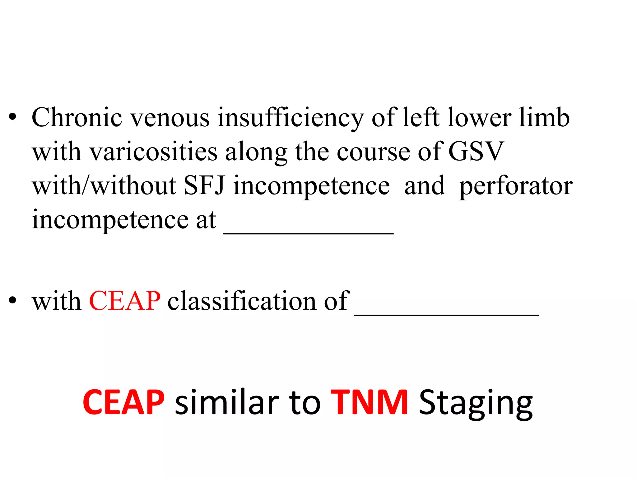 Varicose vein, Venous ulcer.pptx