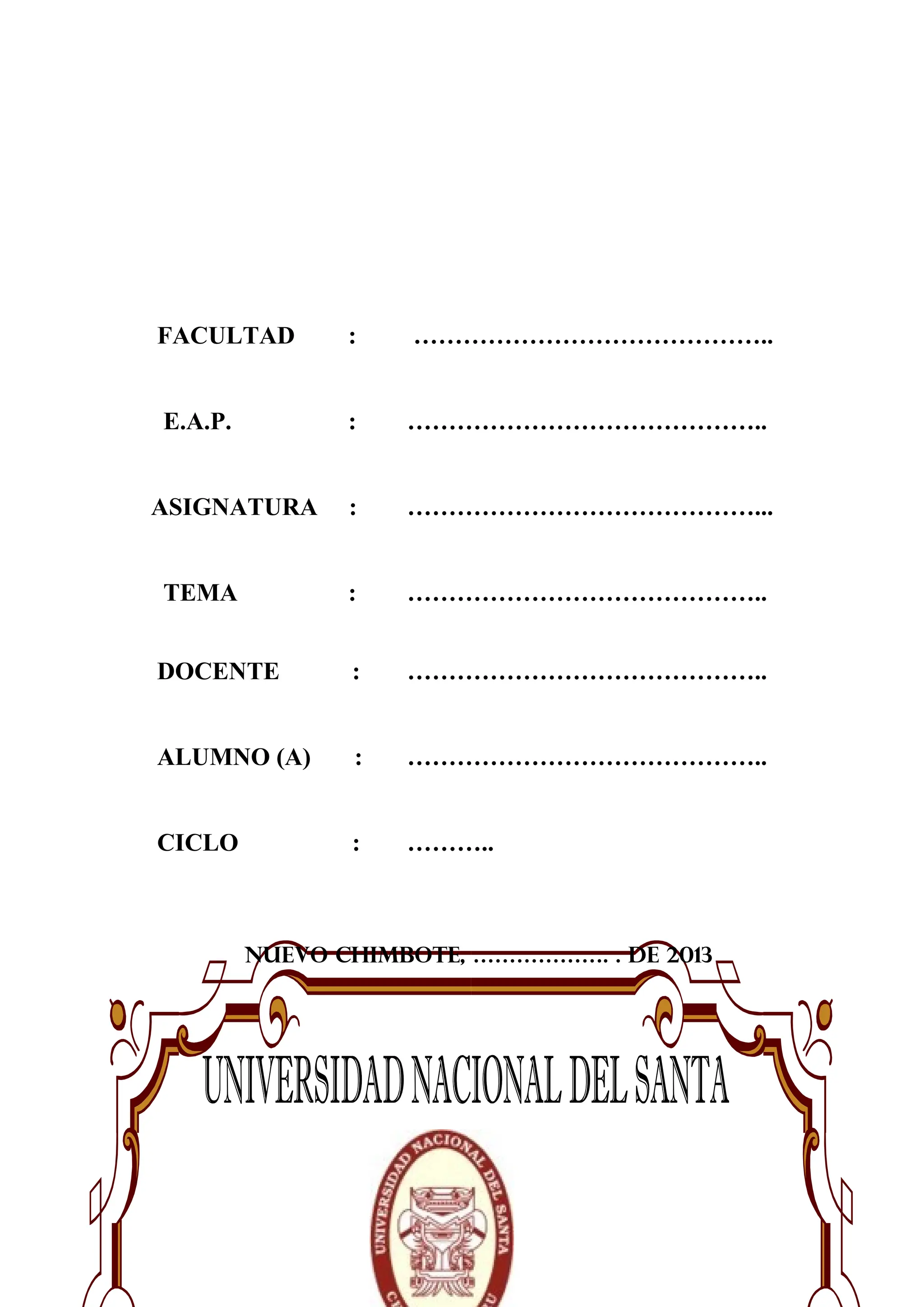 VARIEDADES DE CARATULAS PARA INFORMES ACADÉMICOS .docx