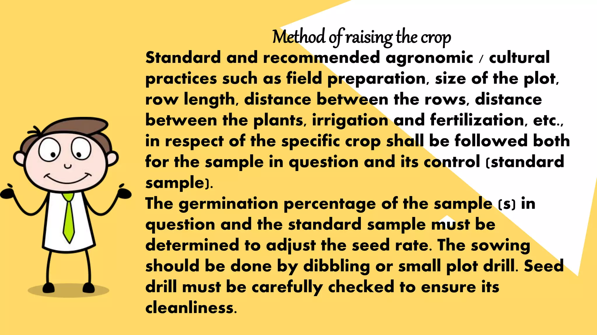 Varietal identification through grow out test | PPTX