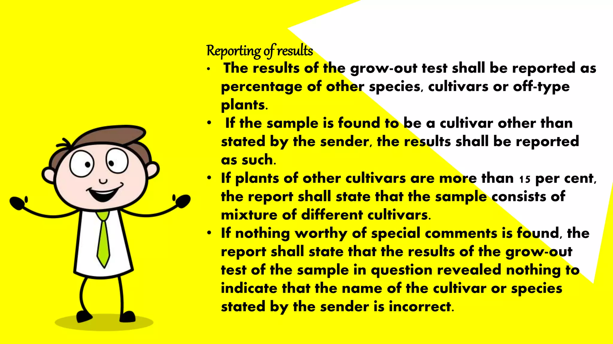 Varietal identification through grow out test | PPTX