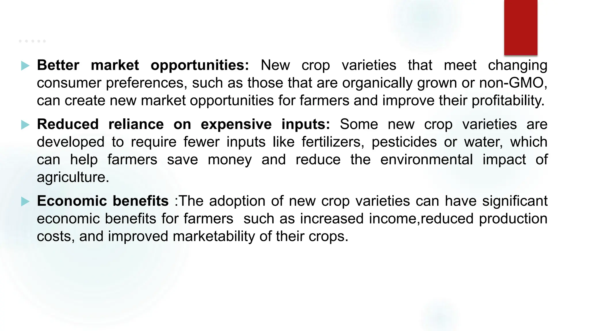 Varietal Replacement Rate in agriculture | PPTX