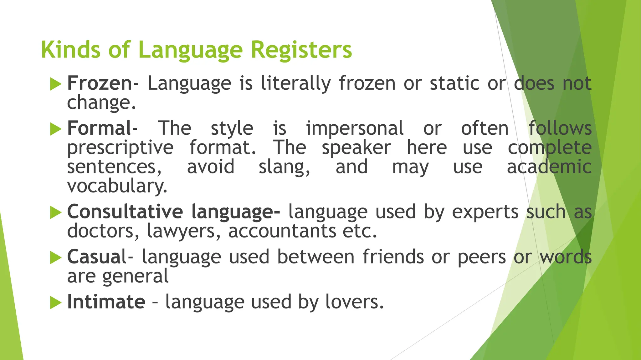 VARIETIES AND REGISTERS OF SPOKEN AND WRITTEN ENGLISH.pptx