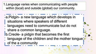 Varieties and Registers of Spoken and Written Language 2.0.pptx