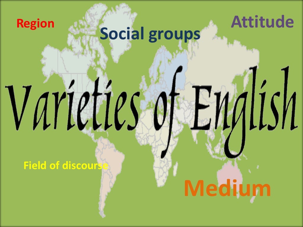 Varieties of English
