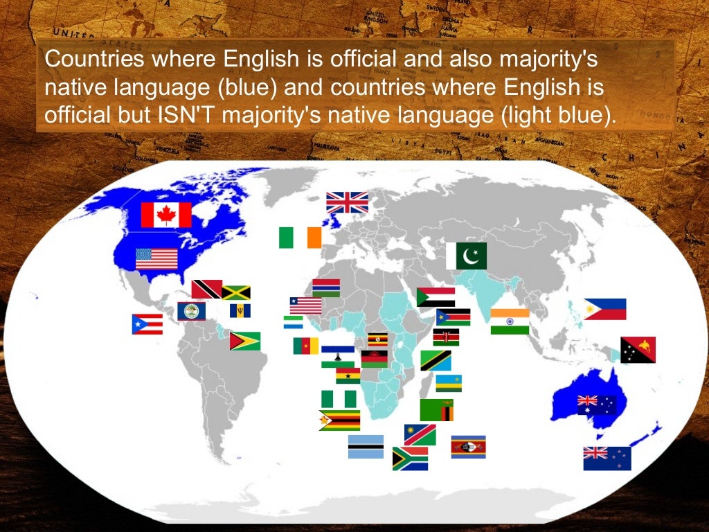 Varieties of english
