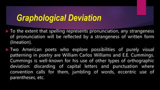 Varieties of poetic licence | PPTX